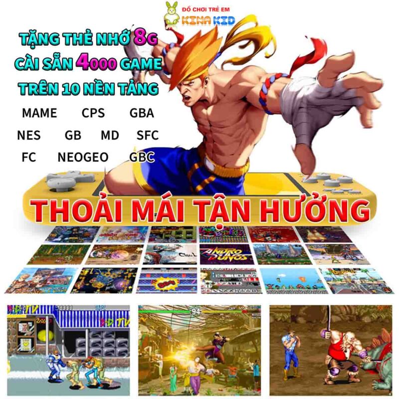 Máy Chơi Game Cầm Tay X20 Mini, Màn Hình HD 4.3 Inch, Tặng Thẻ Nhớ 8G ...
